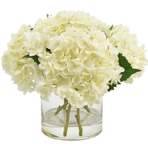 Hydrangea Centerpieces In Cylinder Vases at Jade Donovan blog