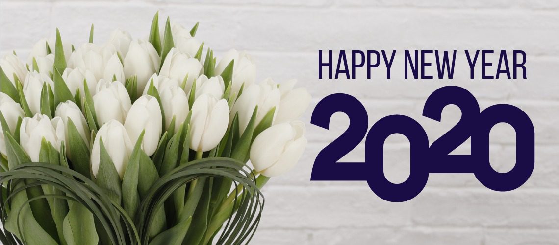2020 year flowers - For a new beginning ‘2020’, flowers are the best token.